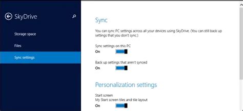 How To Turn Off Or Remove OneDrive Sync Data In Windows 8 1