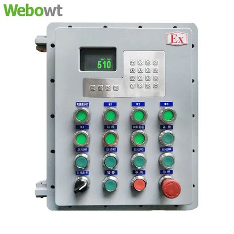 OIML CE Explosion Proof Weighing Indicator Control Box Batching Filling OLED Scale Indicator