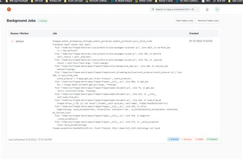 Event Streaming Not Functioning After Proper Setting At Event Producer