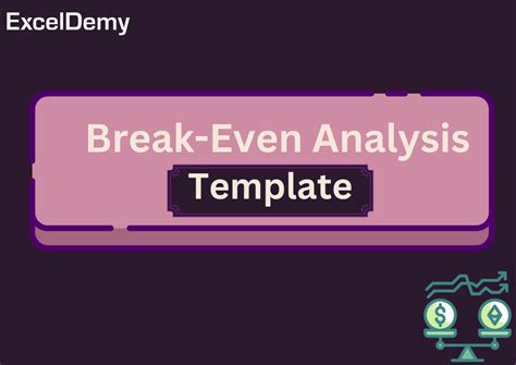 Guide To Excel Break Even Analysis Template Exceldemy