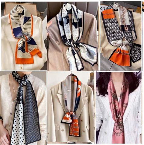 굿쇼핑몰 요즘 최고 인기 브랜드 멋내기 실크 롱 슬림 타이 여성 남성 스카프 머플러