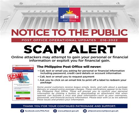 Pnp Warns Of Phlpost Package Scam Onenews Ph