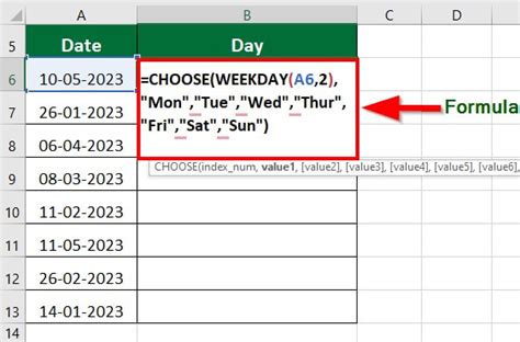 Excel Formula For Weekday How It Works Step By Step Guide