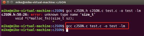 编译cjson库时的两个错误cjson编译不过 Csdn博客