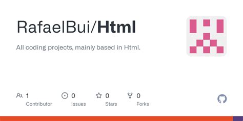 Htmlreadmemd At Main · Rafaelbuihtml · Github