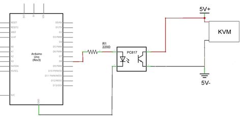 Can I Use A Pc817 Optocoupler To Act As A Momentary Switch General Electronics Arduino Forum