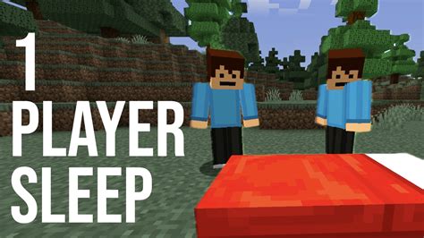 sleep with only one player minecraft command tutorial in this video i