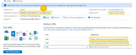 Configuring Sage Authentication For Microsoft Via OAuth