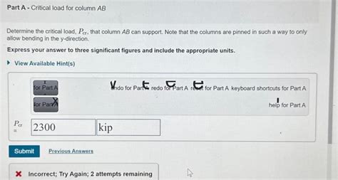 To Analyze An Ideal Column With Pin Supports