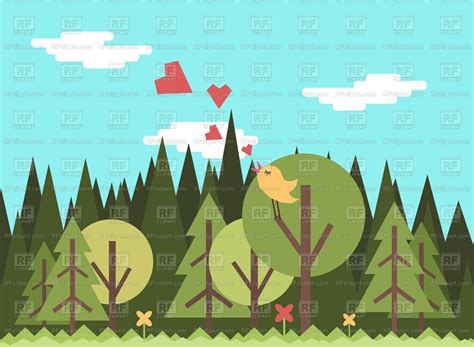 Forest Tree Vector At Getdrawings Free Download