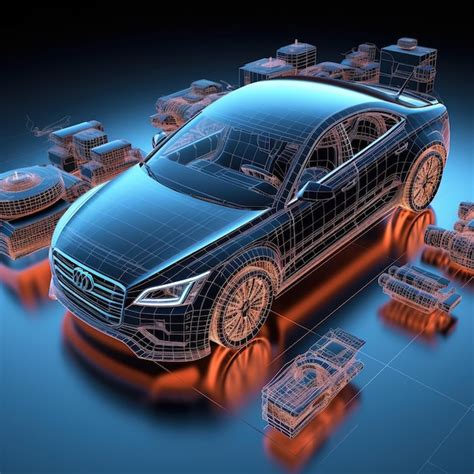 Premium Ai Image Artificial Intelligence Autonomous Car Concept