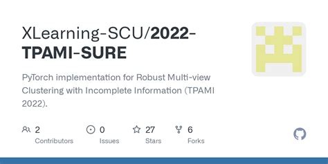 Github Xlearning Scu2022 Tpami Sure Pytorch Implementation For