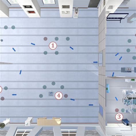 Top View Of A Complex Collaborative Virtual Environment Targeted For Download Scientific