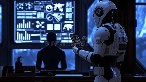 An Ai Powered Expert In Advanced Document Analysis And Data Management Stock Image Image Of