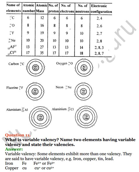 Selina Concise Chemistry Class ICSE Solutions Chapter Atomic Structure NCERT Books