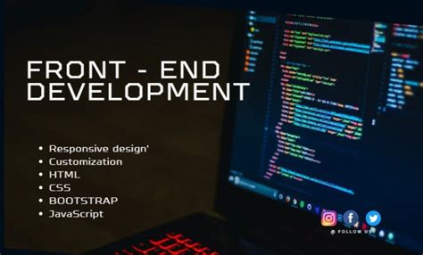 Be Your Professional Front End Developer By Momnamomna125 Fiverr