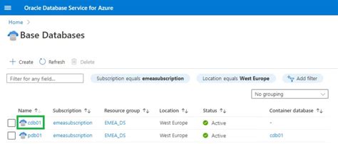 How To Connect To A Vm Db System Via Oracle Database Service For Azure