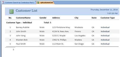 Search Form Using Combo Box And Link Two Subforms
