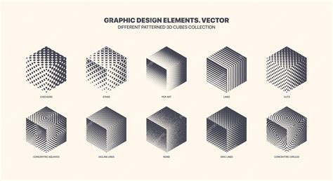 Cube Geometric Pattern