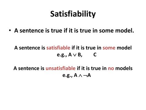 Propositional Logic And Inference Ppt