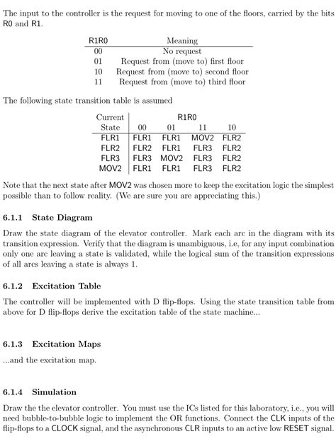 Solved Q The State Machine Synthesis Following Sections