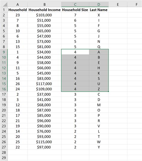 How To Sort By Multiple Columns In Excel