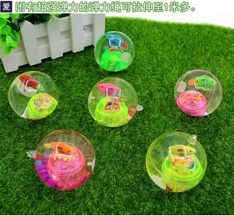 [3 А светящийся шар эластичный хрустальный шар флэш игрушка для детей с веревкой прыгающий