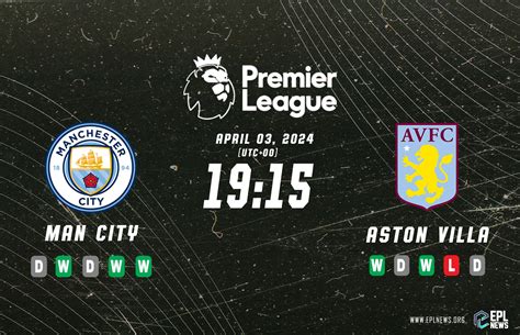 맨체스터 시티 Vs 애스턴 빌라 미리보기 타이틀 레이스가 상위 4개 퀘스트를 충족합니다 해외 축구 뉴스