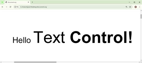 Convert MS Word DOCX To SVG In NET C