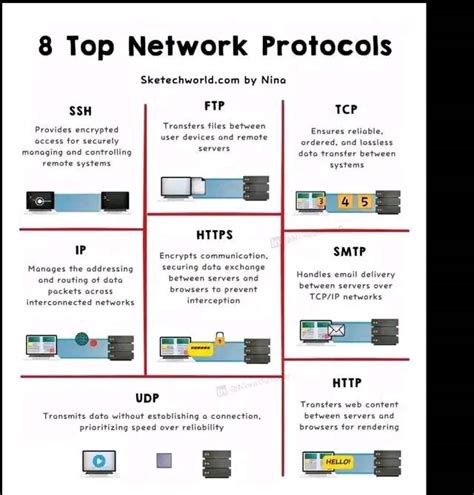 Jamaal 8 Top Network Protocols ‎ ‎networkprotocols