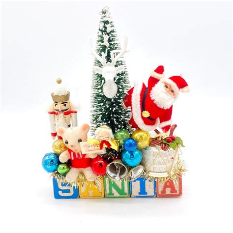 Assemblage Christmas Etsy