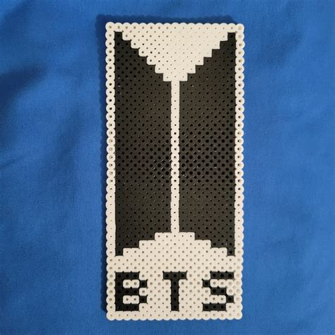 Bts Logo Perler Bead Etsy