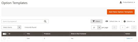 MageWorx Product Custom Options Templates For Magento 2 And 1 FireBear