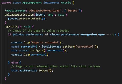 Angular App Reloads And Tab Closures Srinivas Kurumalla Posted On The