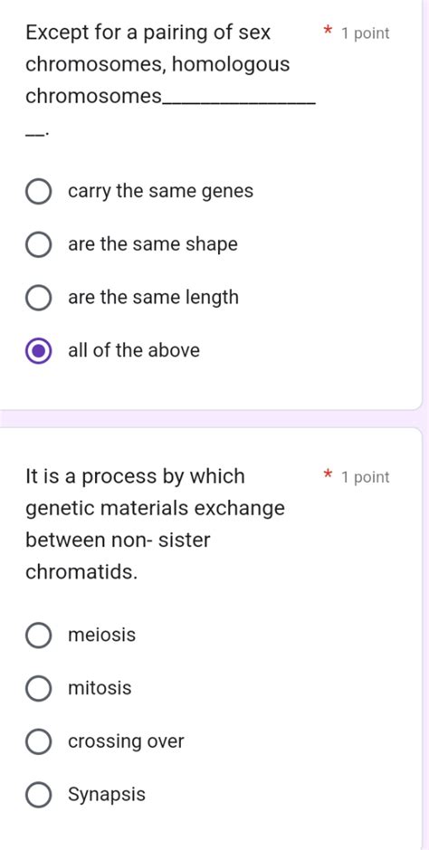 Except For A Pairing Of Sex 1 Point Studyx Except For A Pairing Of Sex 1 Point Studyx