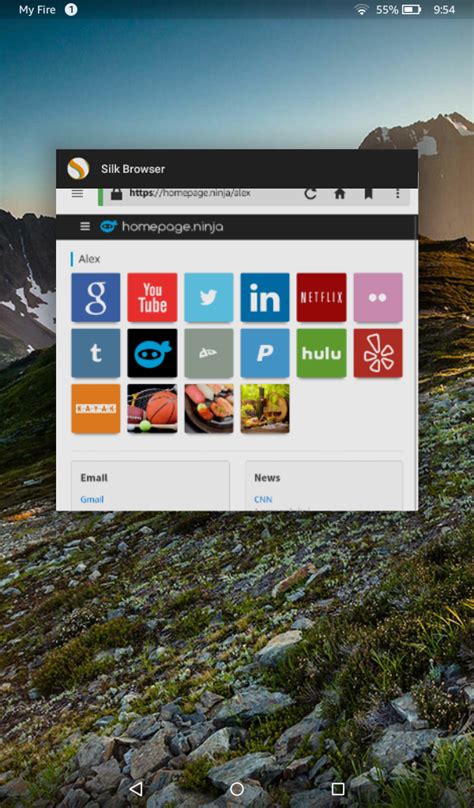 Homepage Ninja Amazon Fire Silk Browser How To Set Up Your Homepage