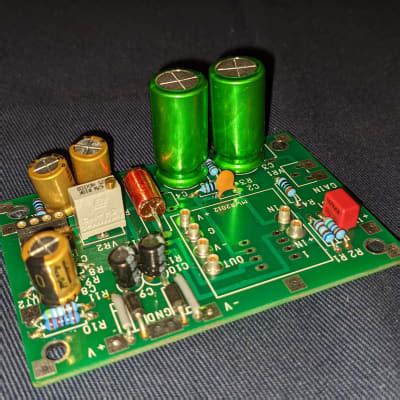 Mic Preamp Pcb For Jensen 990 Api 2520 Wmeter Driver Reverb