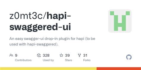 github z0mt3c hapi swaggered ui an easy swagger ui drop in plugin for hapi to be used with