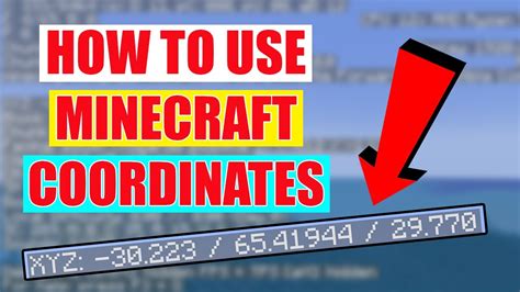How To Use Coordinates In Minecraft Java Edition 2021 Youtube