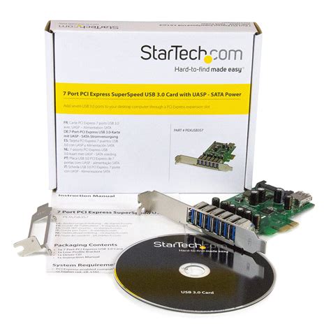 Buy Startech Pexusb S Port Pci Express Us Comms Express