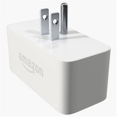 Amazon Smart Plug 3d Model 19 3ds Blend C4d Fbx Max Ma Lxo