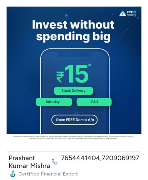 Prashant Kumar Mishra On Linkedin Opendemataccount