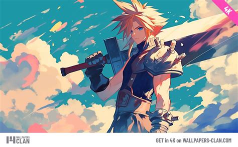 Free Cloud Strife Desktop Wallpaper Final Fantasy Vii Wallpaper