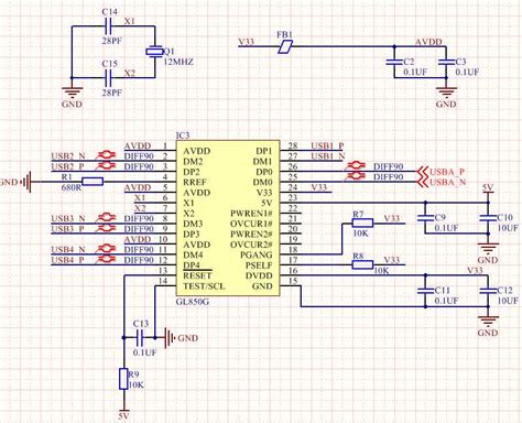 A Detailed Schematic Of A USB 3 0 Hub