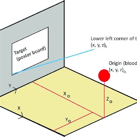Coordinate System Used In The Experiments Download Scientific Diagram