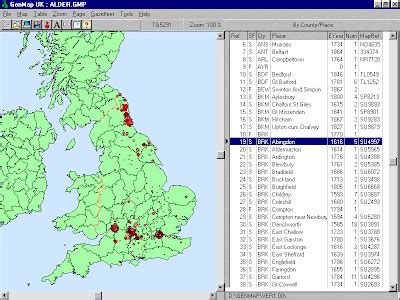 Dominiquegrant DOT DISTRIBUTION MAPS