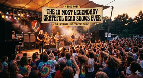The 10 Most Legendary Grateful Dead Shows Ever Edeadshop