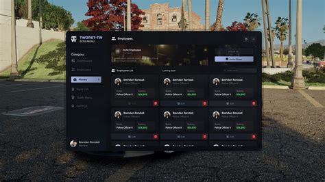 Boss Menu And Crew Menu [qb And Qbx] [paid] Fivem Releases Cfx Re
