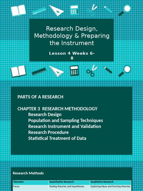 3 Is Chapter 3 Methodology Pdf Statistics Methodology