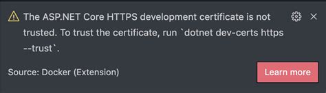 Cannot Debug Aspnet Core Projects · Issue 1744 · Microsoftvscode Docker · Github